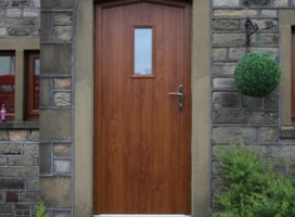 See images of bespoke solid composite doors in situ