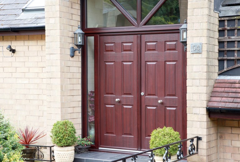 See images of Tenby composite doors in situ