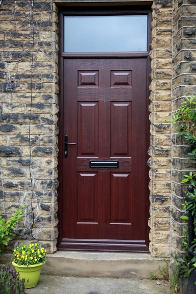 See images of Tenby composite doors in situ